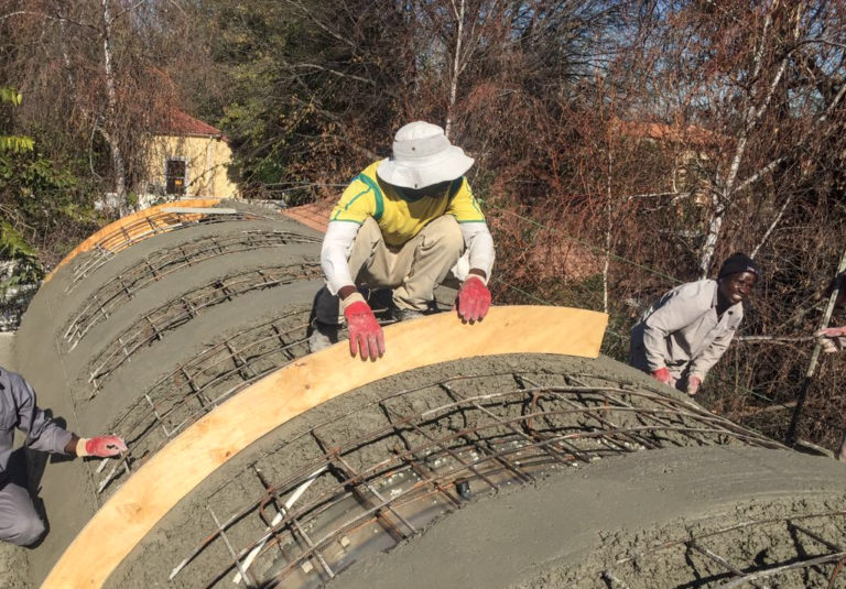 How-To Build a Vaulted Concrete Roof using ‘Flat-Pack Formwork' - ELEMENTO